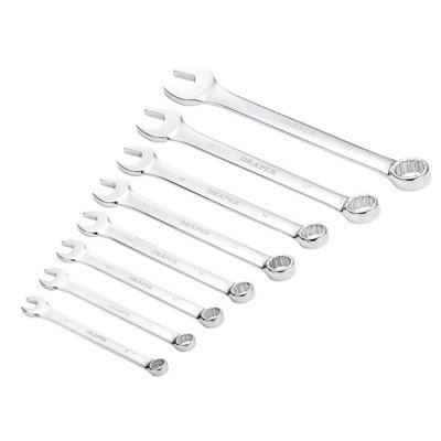 Draper Tools HI-TORQ Metric Combination Spanner Set (8 Piece)