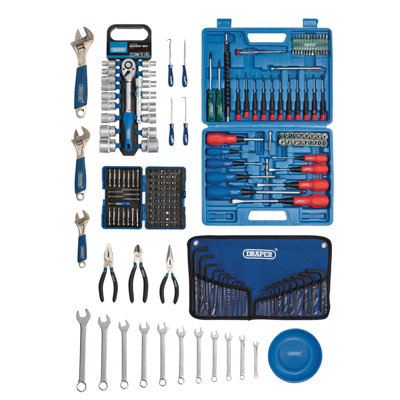 Draper Top Chest Tool Kit, 9 Drawer (216 Piece) 21548