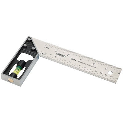 Draper Try and Mitre Square, 150mm 18952 | DIY at B&Q