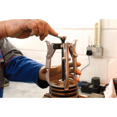 Draper Twin and Triple Leg Reversible Puller, 150mm Reach x 100mm ...