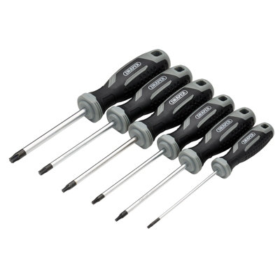 Draper TX-STAR Soft Grip Screwdriver Set (6 Piece) 13434