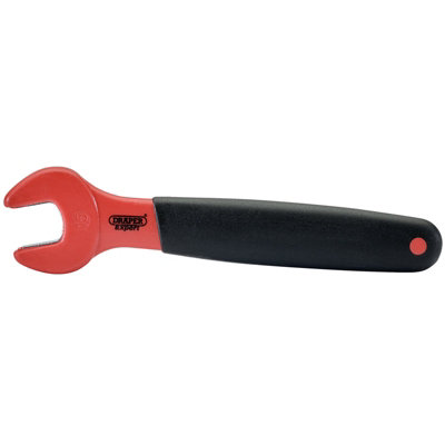 Draper VDE Approved Fully Insulated Open End Spanner, 15mm 99473 | DIY ...