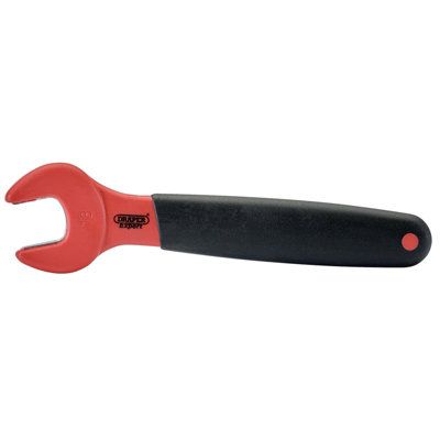 Draper VDE Approved Fully Insulated Open End Spanner, 18mm 99476 | DIY ...