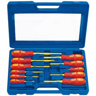 Draper VDE Approved Fully Insulated Screwdriver Set (11 Piece) 69234 ...