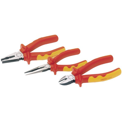 Draper VDE Plier Set 3 Piece 69288