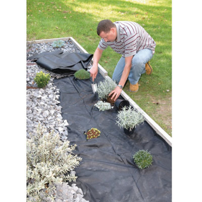 Draper Weed Control Matting, 20 x 1m 18363