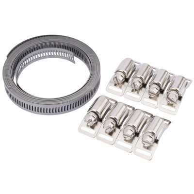 Draper Wide Hose Clamp Set, 12mm 55592 | DIY at B&Q