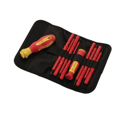 Draper XP1000 VDE Interchangeable Blade Screwdriver Set (10 Piece) 05721