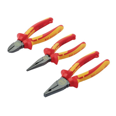 Draper XP1000 VDE Pliers Set, Tethered (3 Piece) 99070