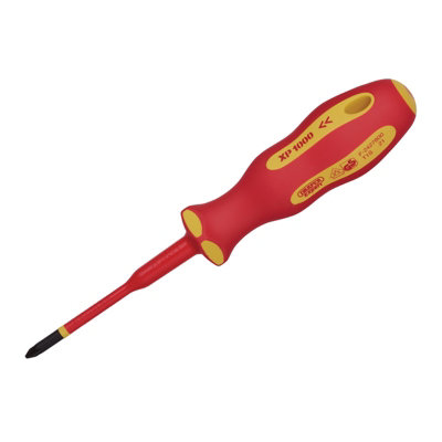 Draper XP1000 VDE Slimline PZ Type Screwdriver, No.1 x 80mm 02165