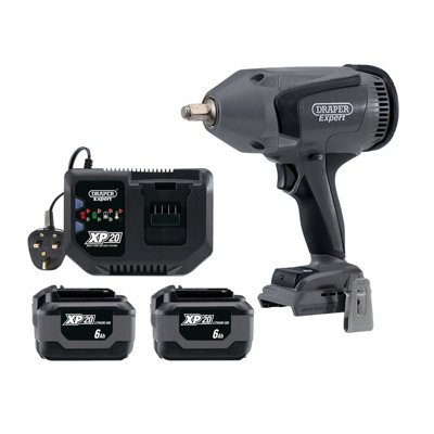 Draper XP20 20V Brushless Impact Wrench Kit, 1/2" Sq. Dr. 94080