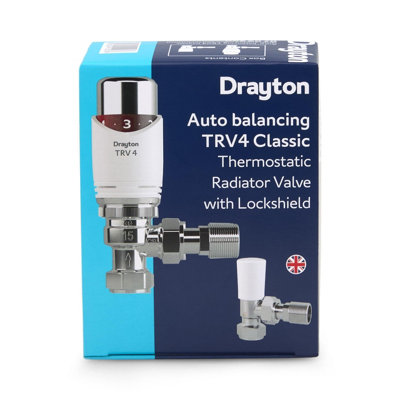 Drayton 0705560 TRV4 Auto Balancing TRV & Lockshield Classic ...
