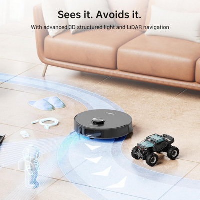 Dreame L10s Pro Gen 2 Robot Vacuum Cleaner & Mop-5300Pa Robotic Vacuum ...