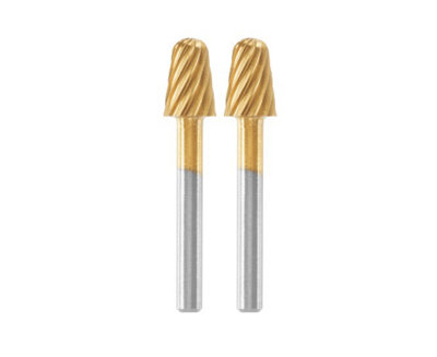 DREMEL MAX 117DM Carving Bit (Dia: 6.4mm) (2/Pack) (26150117DM) | DIY ...