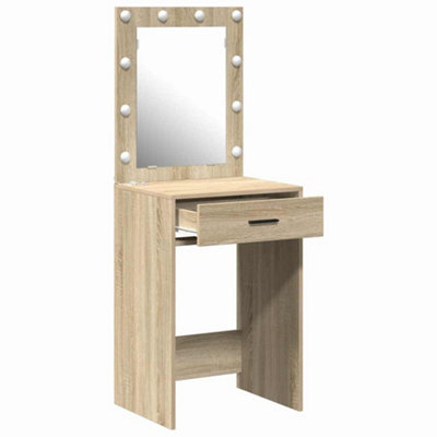 Dressing Table Sonoma oak 50 x 41 x 135 cm Engineered wood