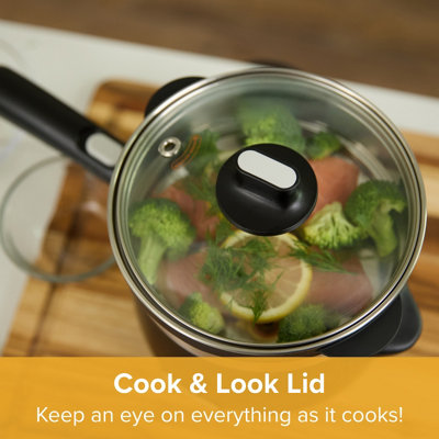 Drew&Cole CleverPot - Electric Hot Pot (Black)