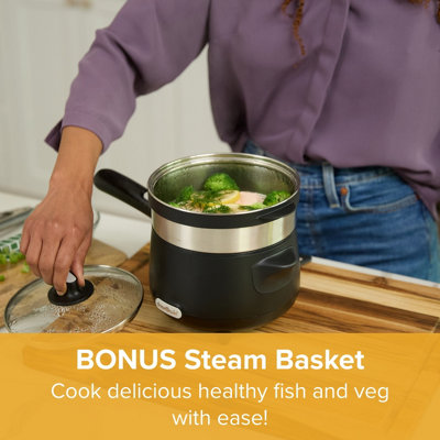 Drew&Cole CleverPot - Electric Hot Pot (Black)