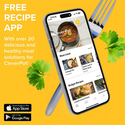 Drew&Cole CleverPot - Electric Hot Pot (Black)