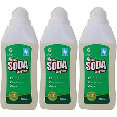 Dri Pak Liquid Soda Crystals 500ml (Pack of 3) | DIY at B&Q