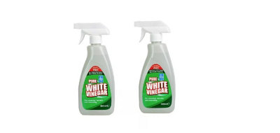 Dri-Pak Pure White Vinegar 500ml Trigger Spray x 2