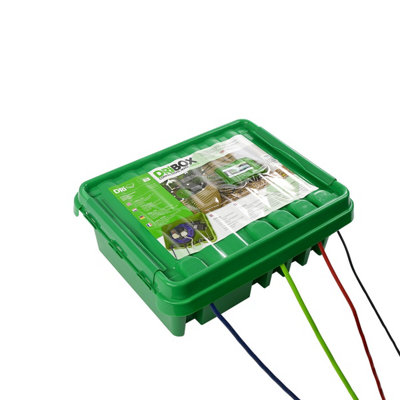 DRiBOX Large IP55 Green Weatherproof Outdoor Electrical Power Cord ...