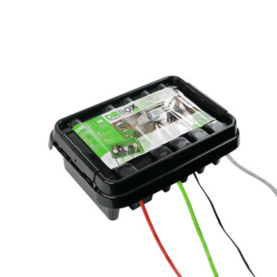 DRiBOX Medium IP55 Black Weatherproof Outdoor Electrical Power Cord ...