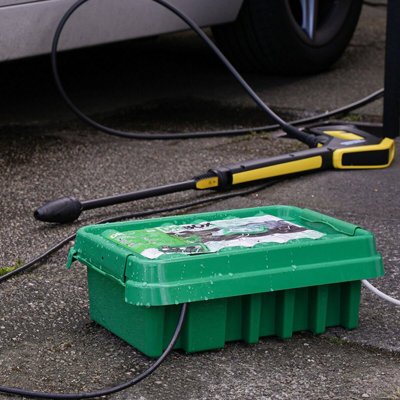 DRiBOX Medium IP55 Green Weatherproof Outdoor Electrical Power Cord ...