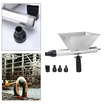 Drill-Powered Mortar & Grouting Gun Kit for Brickwork Pointing & Tile ...