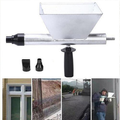Drill-Powered Mortar & Grouting Gun Kit for Brickwork Pointing & Tile ...