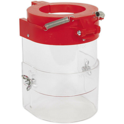 Drill Press Safety Guard with 60mm Collar for Enhanced Protection