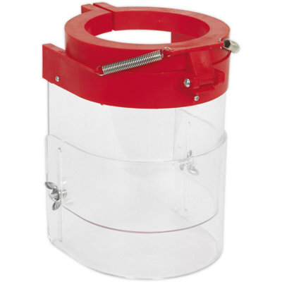Drill Press Safety Guard with 92mm Collar for Enhanced Protection
