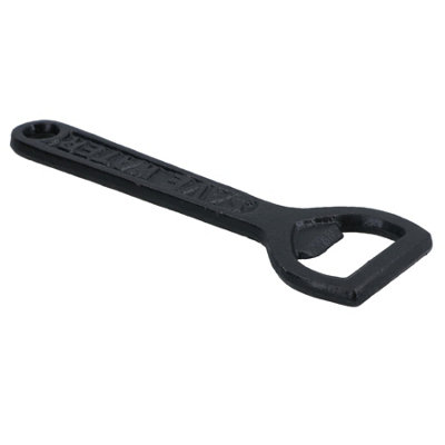 Drink Be er Save Water Bottle Opener Cast Iron Sign Gift Garage Shed Bar