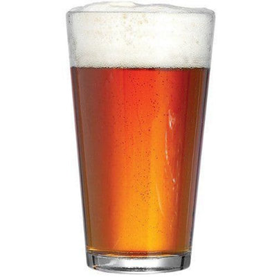 Drinkwize Straight Sided Pint Glass Unbreakable Polycarbonate Pack of 4