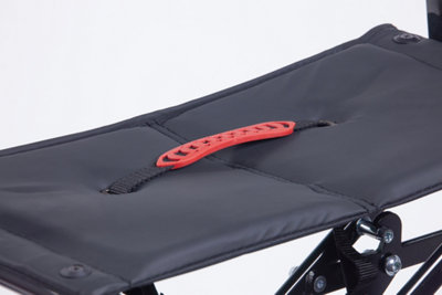 Drive Nitro Rollator - Black 4-wheeled Folding Rollator with Bag, Seat ...