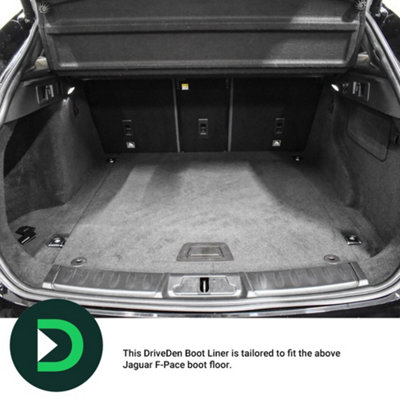 DriveDen Perfect-Fit Boot Liner - Jaguar F-Pace 2016-2020 (Pre-Facelift)