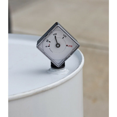 Drum Fluid Level Indicator Gauge - 3/4" BSP Water-Filled Float for ...