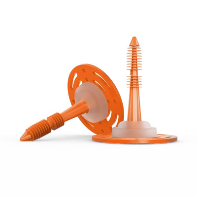 Drybase Plaster Membrane Plugs & Seals (x150) - 60mm Fixings for Brick ...
