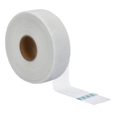 Drywall Master Self-Adhesive Scrim Tape White Heavy Duty Fiberglass ...