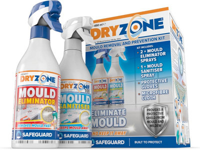 Dryzone Bathroom & Kitchen Ventilation & Mould Cleaning Kit, dMEV ...