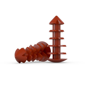 Dryzone Damp Proofing DPC Injection Course Wall Plugs x 100 Pack Terracotta