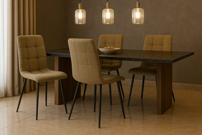 DS LIVING COLETTE DINING ROOM CHAIR IN CEDAR