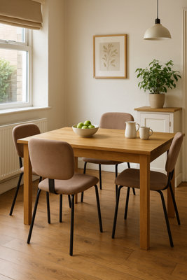 DS Living Elise Dining Room Chair in Silver Sega