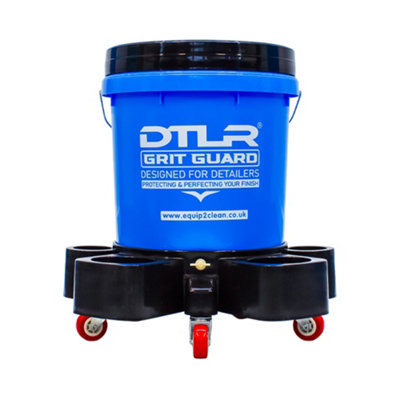 DTLR Grit Guard Wash bucket with Trolley