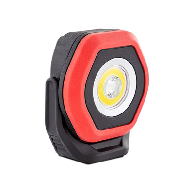 Dual-Beam Rechargeable Mini Work Light (80mm) | DIY at B&Q