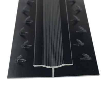 Dual Edge Trim Black Long 9ft / 2.7metres Carpet To Carpet Threshold ...