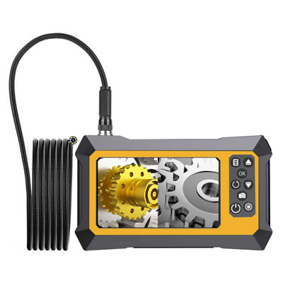 Dual Lens Inspection Endoscope 360 Degree Rotating 8.5mm Waterproof HD ...