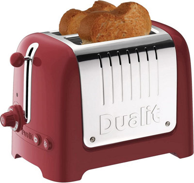 Dualit 26207 2 Slice High Gloss Lite Toaster Red