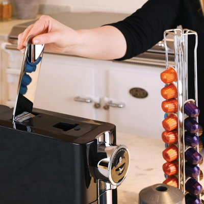 Dualit 85181 Cafe Plus Capsule Coffee Machine, Black