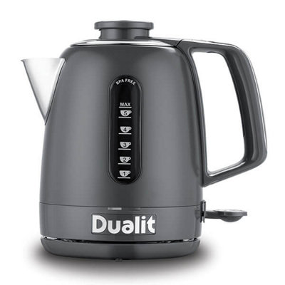 Dualit Domus 1.5 Litre Kettle Grey | DIY at B&Q