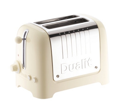 Dualit Lite 2 Slot Toaster 26202 - Cream Gloss